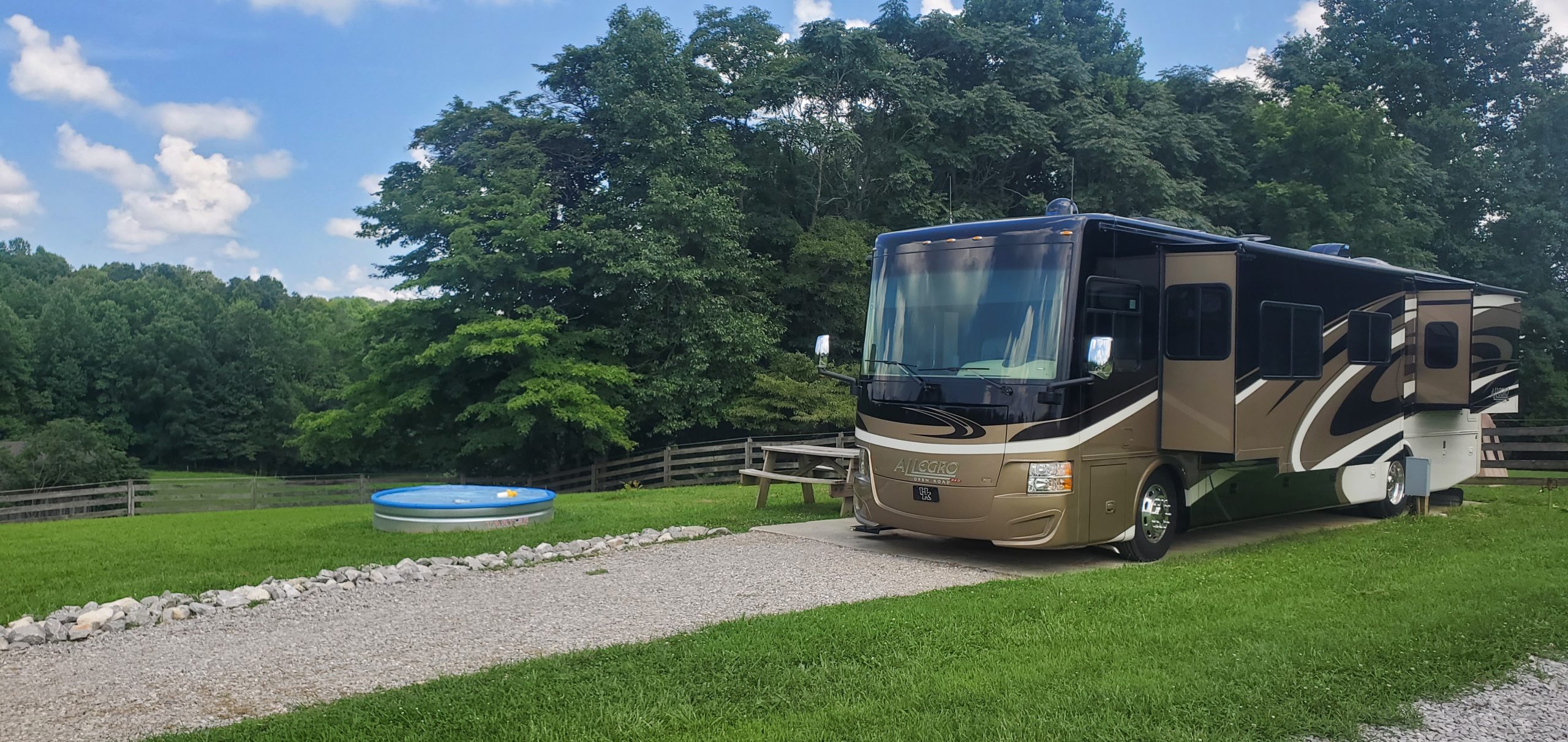 Campsite - Hidden Cave Storage - RV Rental and Service